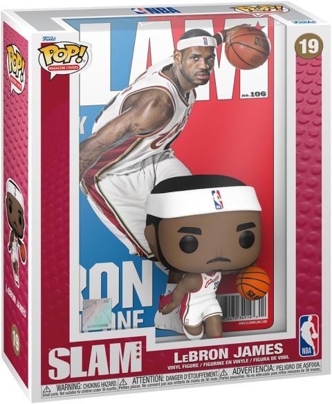 NBA Stars Cover Slam: LeBron James Pop Figure (Figures)